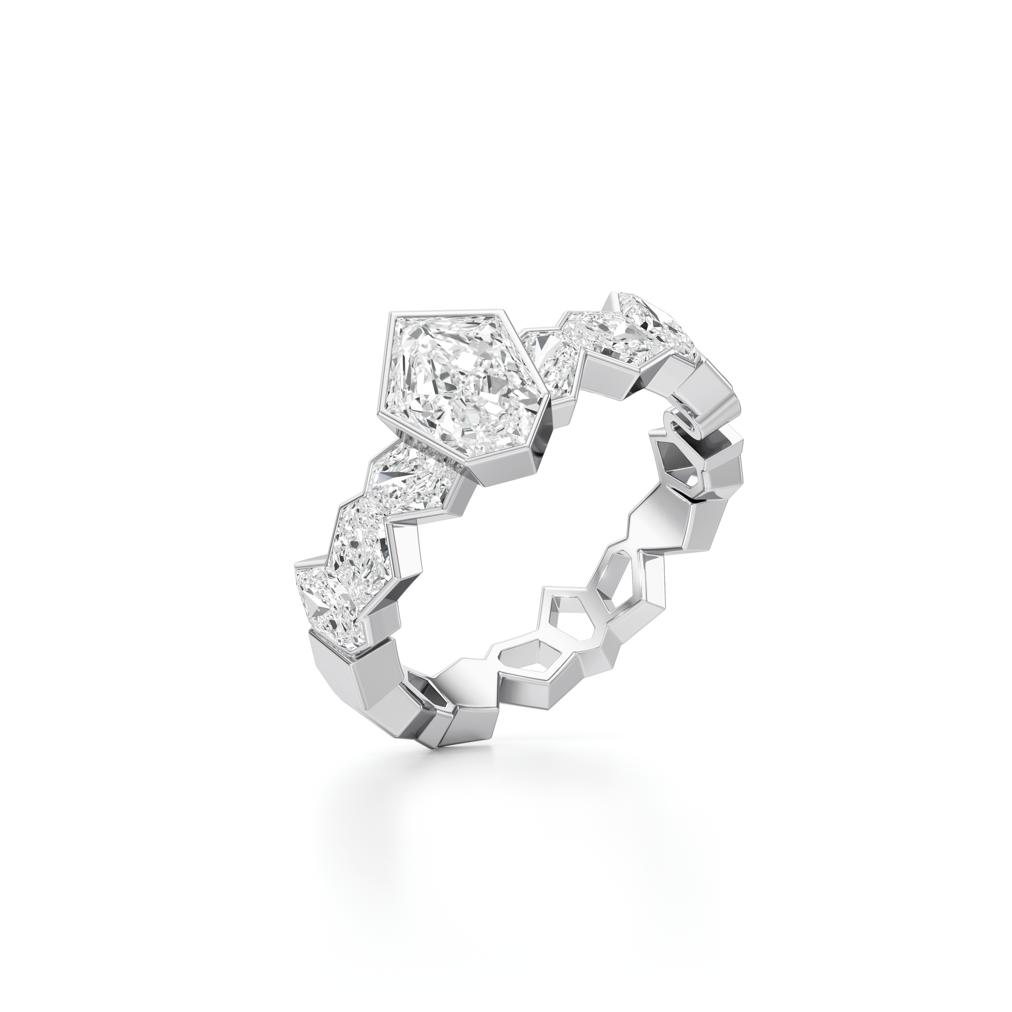 Supernova Diamond Duo Stack Ring Top | Unsaid